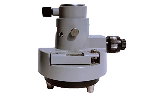 Mountlaser Tribrach Adapter W/Optical Plummet Surveying, Tribrach with Optical Plummet Adjust Screw in Left Hand for Surveying