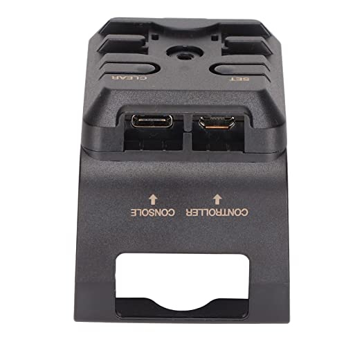 Jopwkuin Controller Back Button Adapter, Supports 3.5mm Headphones 2 Buttons Easy to Use Stable Back Button Controller Adapter with Silicone Pad for X