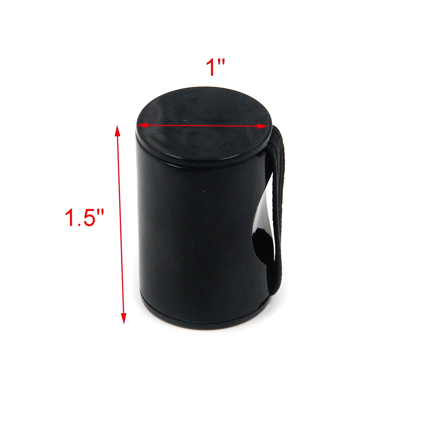 Geesatis 6 pcs Rhythm Finger Shaker Lightweight and Loud Music Finger Rhythm Sand Shakers Shot Ring for Guitar Ukulele