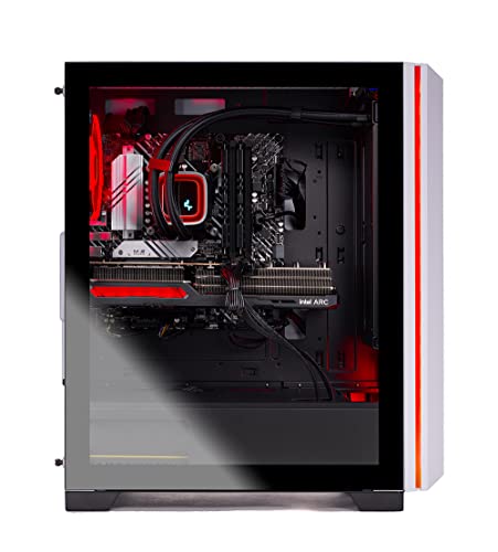 Skytech Gaming PC Desktop β Intel Core i7 12700F 2.1 GHz, Intel Arc A770, 1TB NVME Gen4 SSD, 16GB DDR4 RAM 3200, 650W Gold PSU, 240mm AIO, 11AC Wi-Fi, Windows 11 Home 64-bit,White