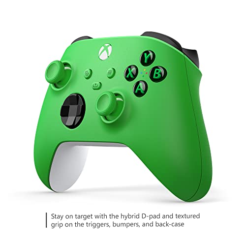 Xbox Core Wireless Controller β Velocity Green β Xbox Series X|S, Xbox One, and Windows Devices
