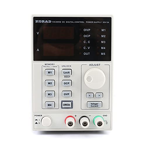 QYTEC Linear Regulator KA3003D KA3005D KA3005P Adjustable Precision Digital Programmable Laboratory Switching DC Power Supply 30V 5A 60V 3A 2A Linear Power Supply (Color : KA3005P)