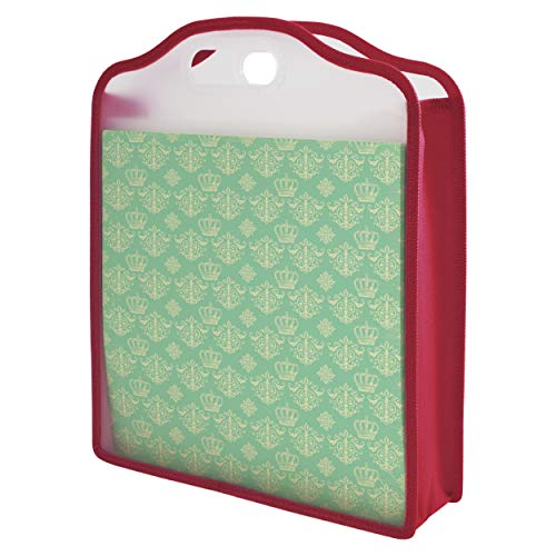 Storage Studios Expanding Paper Folio for 12 x 12 Sheets, 15.75 x 13 x 3 Inches, Color May Vary, CH93391