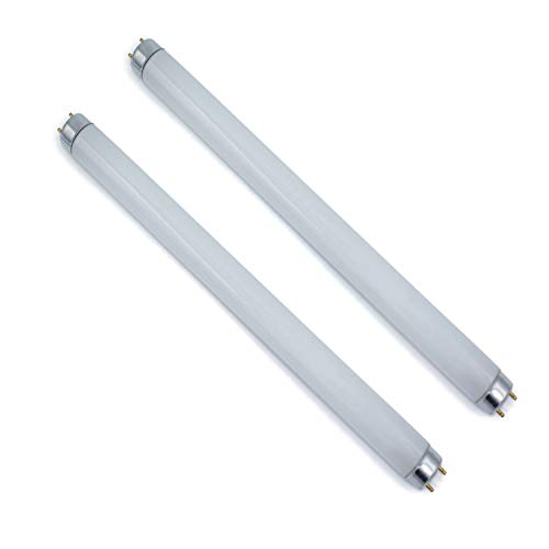 lumenivo F10T8/BL Bug Zapper Light Bulbs 10 Watt T8 Ultraviolet Indoor Zapper Replacement Bulbs - T8F10W Light Zapper Bug Light Bulbs – Fits Most Electronic 20W Bug Mosquito Zappers - 2 Bulbs