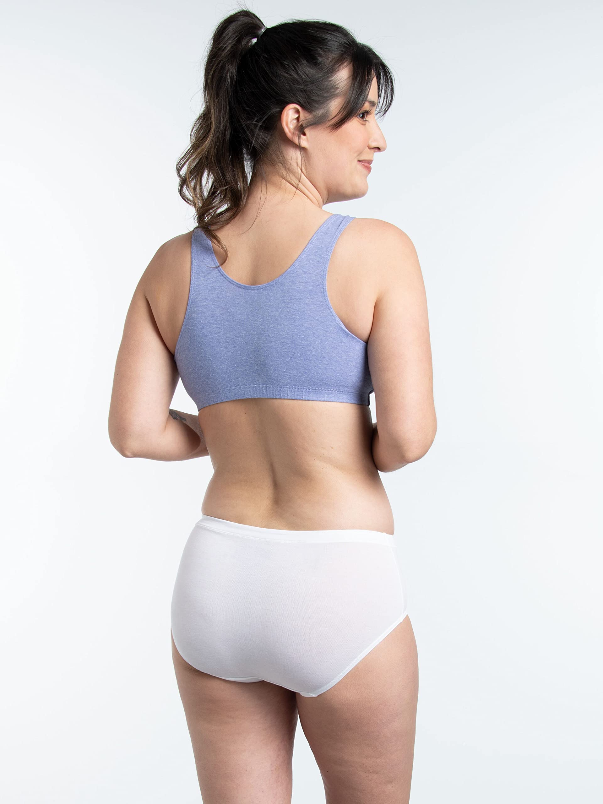 Fruit of the Loom Women's Beyondsoft Underwear, Super Soft Designed with Comfort in Mind, Available in Plus Size, Low Rise Brief-Modal-6 Pack-Colors May Vary, 7