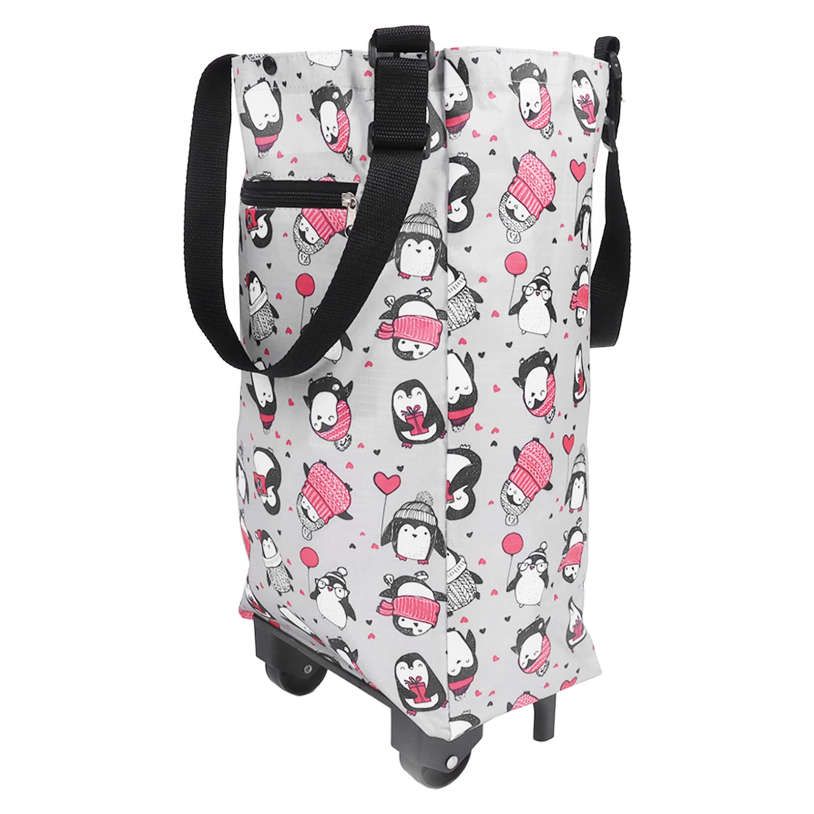 Foldable Cart Elderly Shopping Bag Foldable Shopping Cart for Outdoor Household Shopping Cart Reusable for Outdoors Camping Short Trips