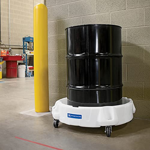 New Pig Drum Dolly | Poly Spill Drum Dolly | for 5 to 55 gal Drums | DRM786