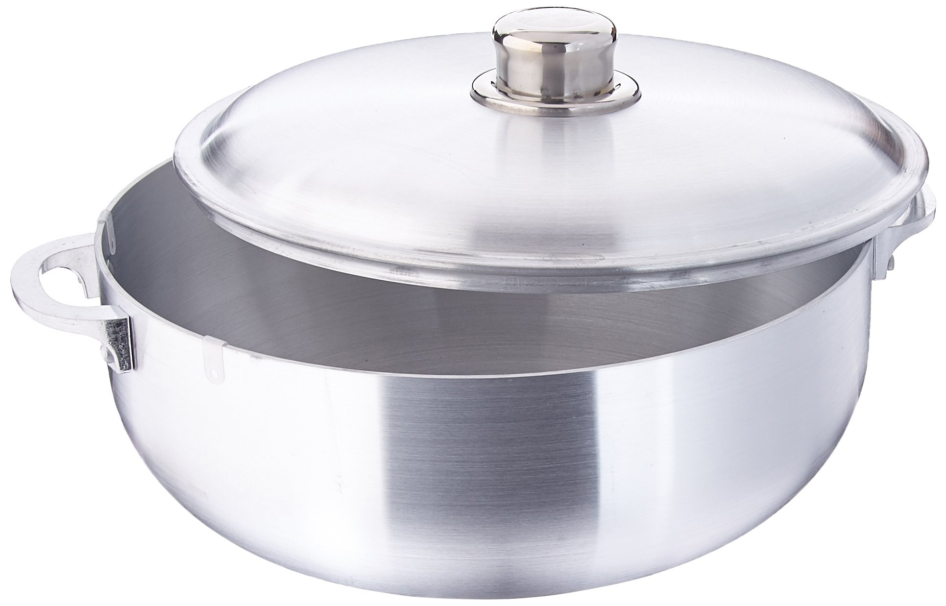 Uniware Super Quality Aluminum Caldero/ Stock Pot with Aluminum lid, Thickness 3mm