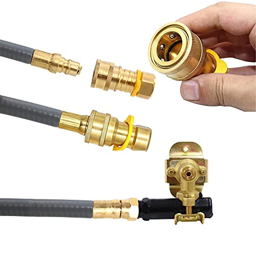 MCAMPAS 10 FT 3/8" ID Natural Gas Conversion Kits for Outland Living Portable Propane Fire Pits (780&864 NGCK for Selected Manual Ignition Firebowls)