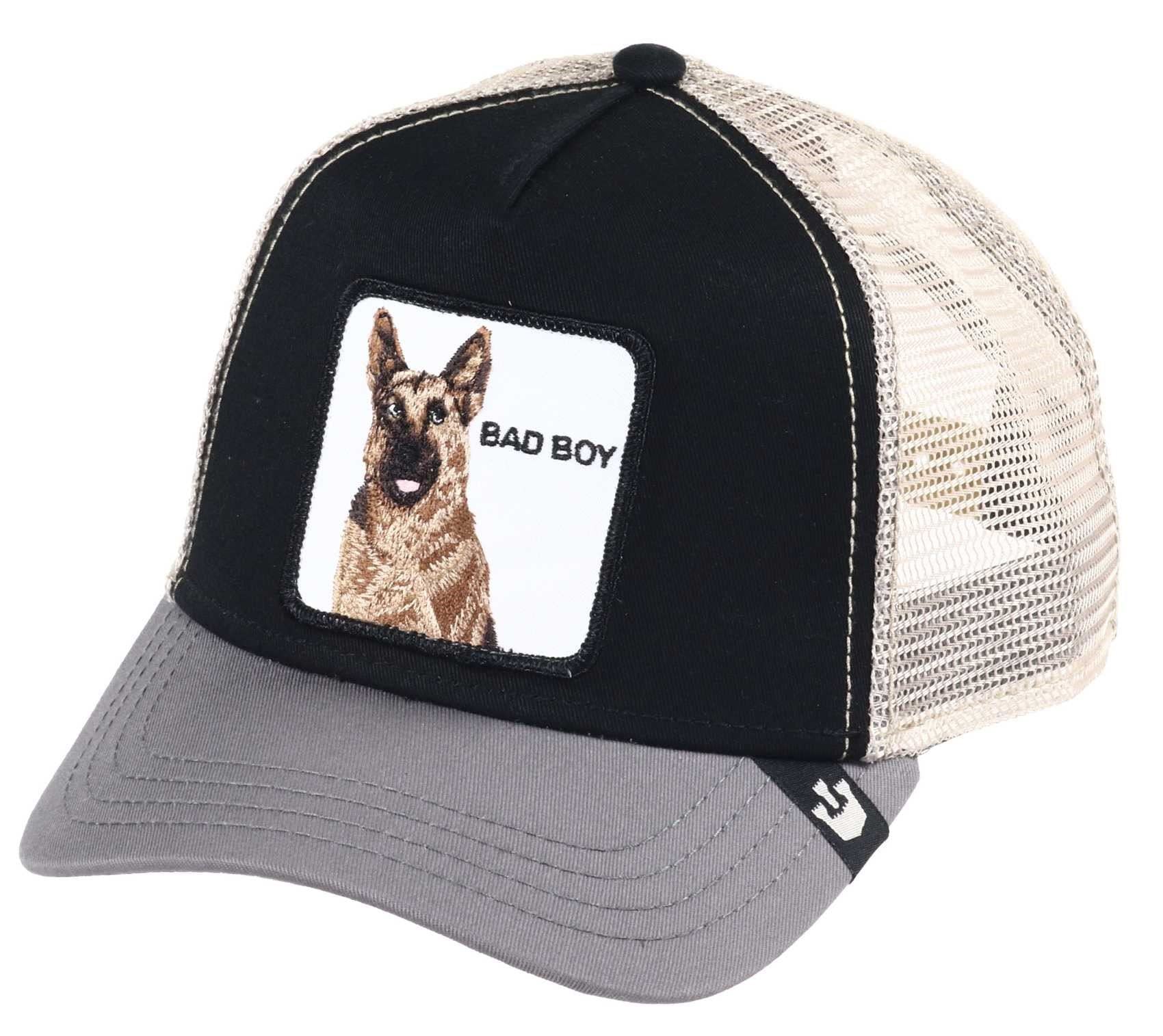 Goorin Brothers Animal Farm Snap Back Trucker Hat Grey Bouncer One Size
