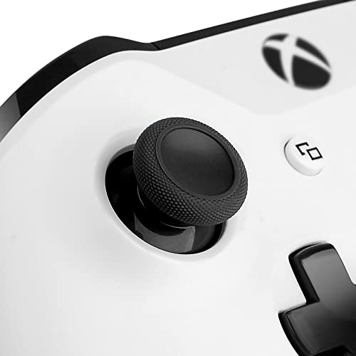 TOMSIN Replacement Joysticks for Xbox One Series X/S Controller,4PCS True Rubberized Thumbsticks Repair Kit for Xbox One Wireless Controller(Black)