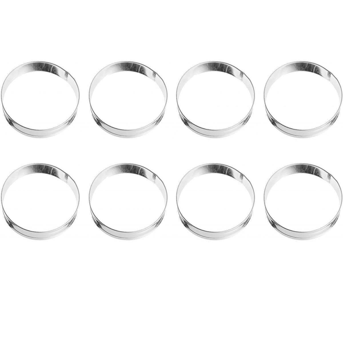 Norpro 3775 Muffin Rings, 2 Packs of 4 (for 8 Rings Total)