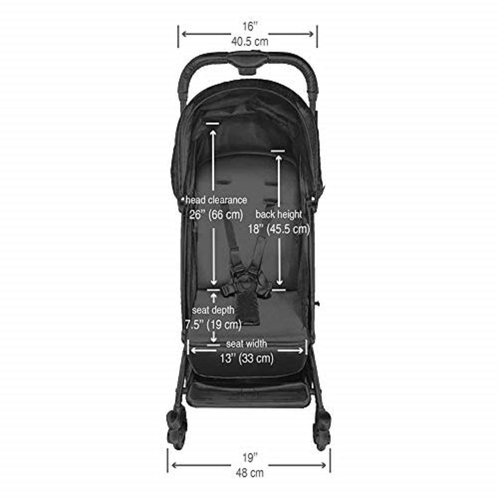 guzzie+Guss Oxygen Stroller (2019 Edition), Denimy Blue