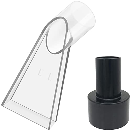 RosyOcean Wet/Dry Vac Extraction Attachment with 2-1/2" Adapter for 10-20 Gal Shop Vacuum Auto Detailing & Carpet & Upholstery Cleaning, Vac Clear Extractor Accessory