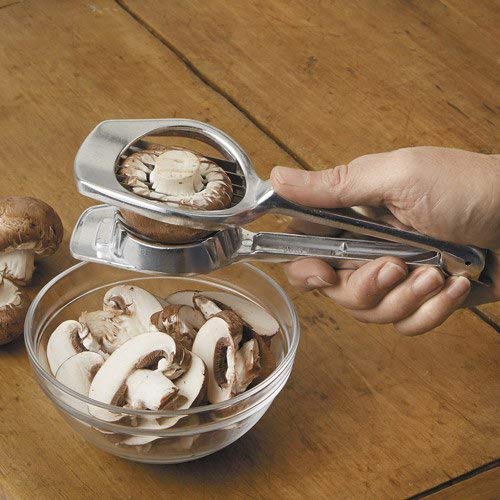 Norpro 5170 Mushroom/Egg Slicer, One Size, Cast Aluminum w/Stainless Steel Blades
