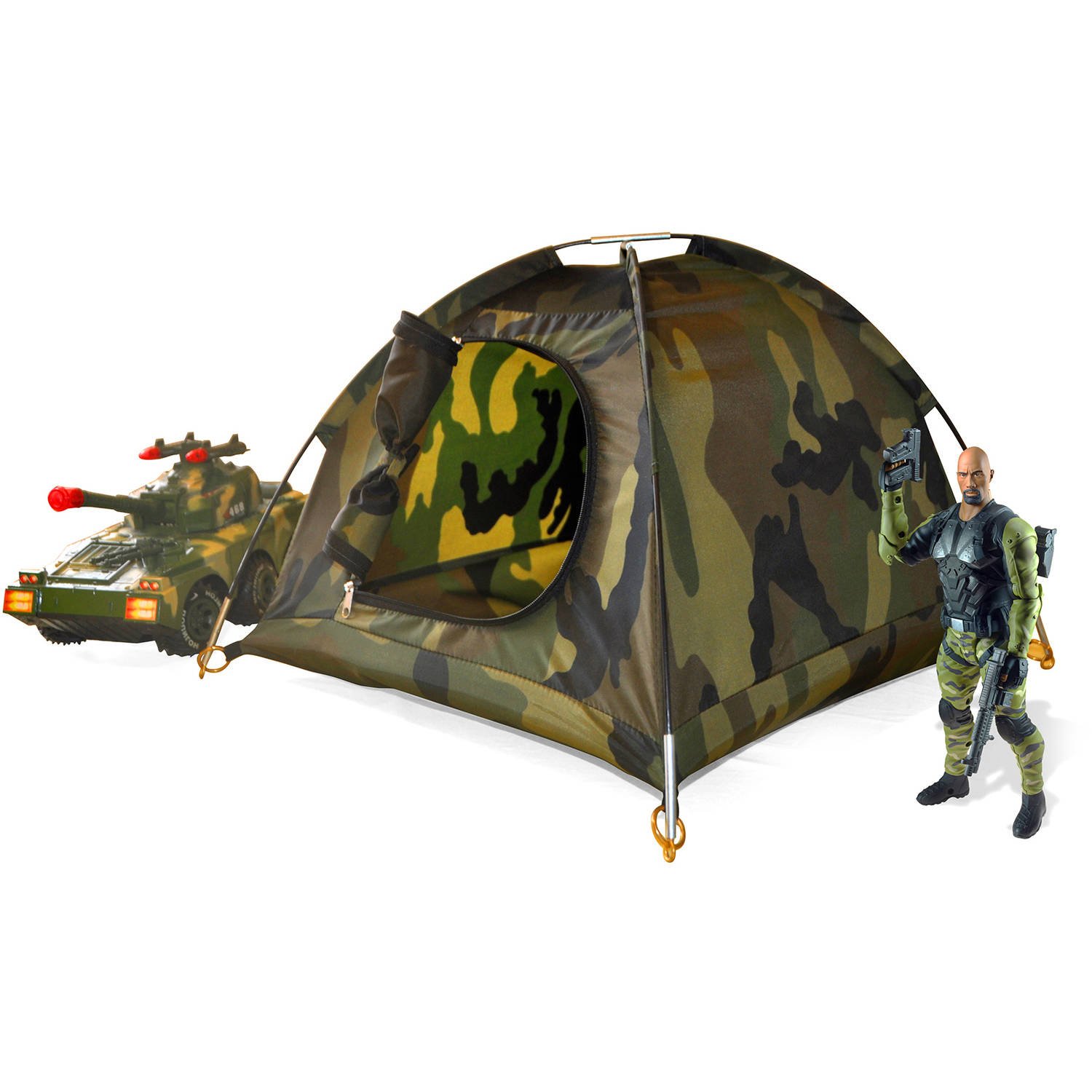 GigaTent Outdoor Travel Safety Pet Shelter Toy Storage - Mini Command Dome Tent