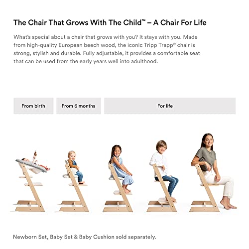 Tripp Trapp Classic Cushion, Soul System - Pair with Tripp Trapp Chair & High Chair for Support and Comfort - Machine Washable - Fits All Tripp Trapp Chairs