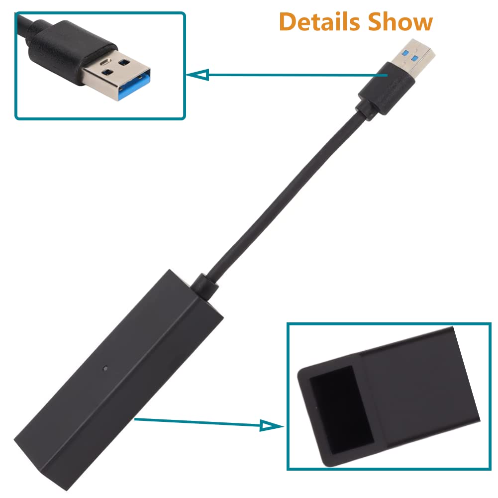 for PSVr Camera Adapter Connector for Ps5,Usb3.0 Male to Female PS4 VR to PS5 converter-19.5cm