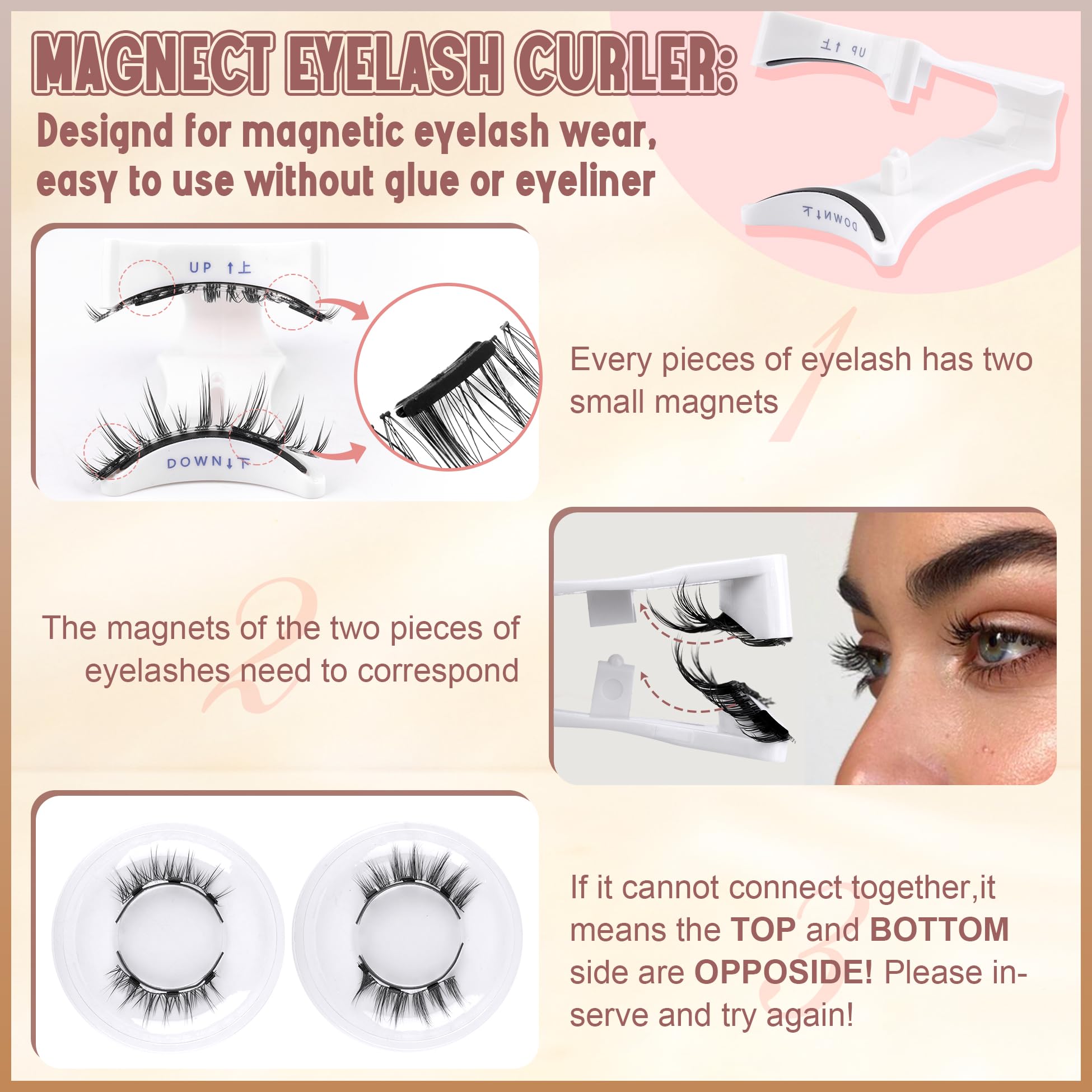 wiwoseo False Eyelashes Russian Strip Lashes D Curly Wispy Fluffy Eyelashes Russian Volume 3D Effect 13MM 15MM Faux Mink Lashes 20 Pairs Pack Crossing Eyelashes