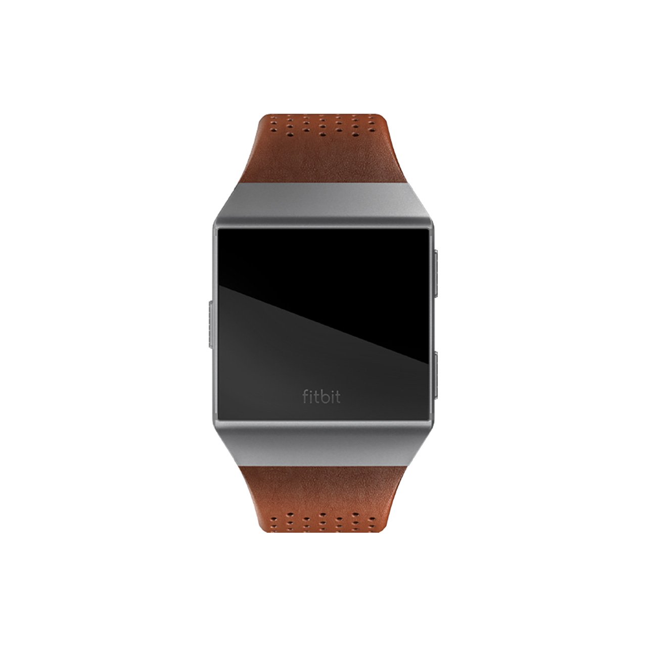 Fitbit Ionic Perforated Leather Accessory Band, Cognac, Small