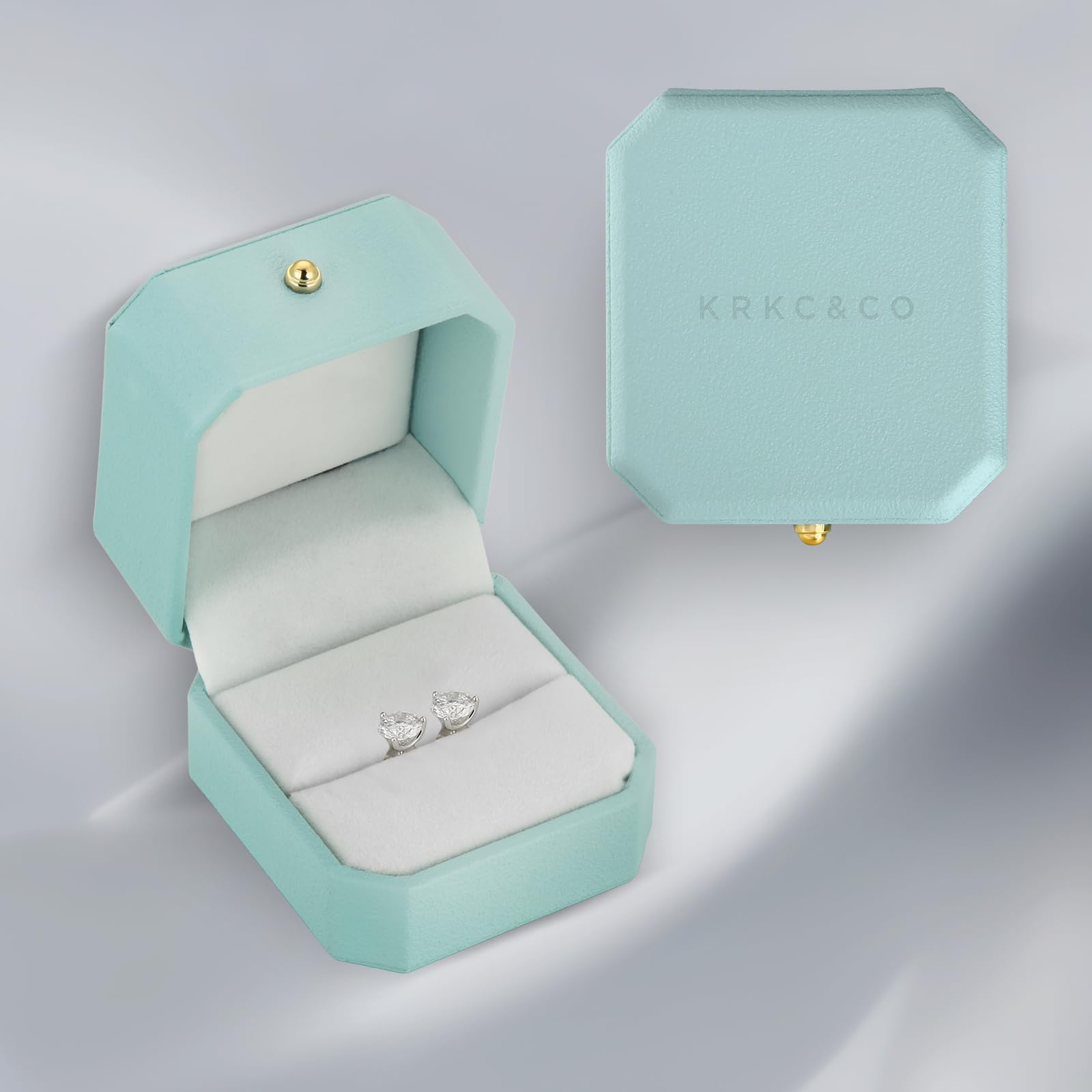 KRKC&CO Women Moissanite Earrings
