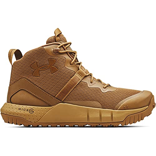 Under Armour Men's Micro G Valsetz Mid Hiking Boot, Coyote (200)/Coyote, 10.5