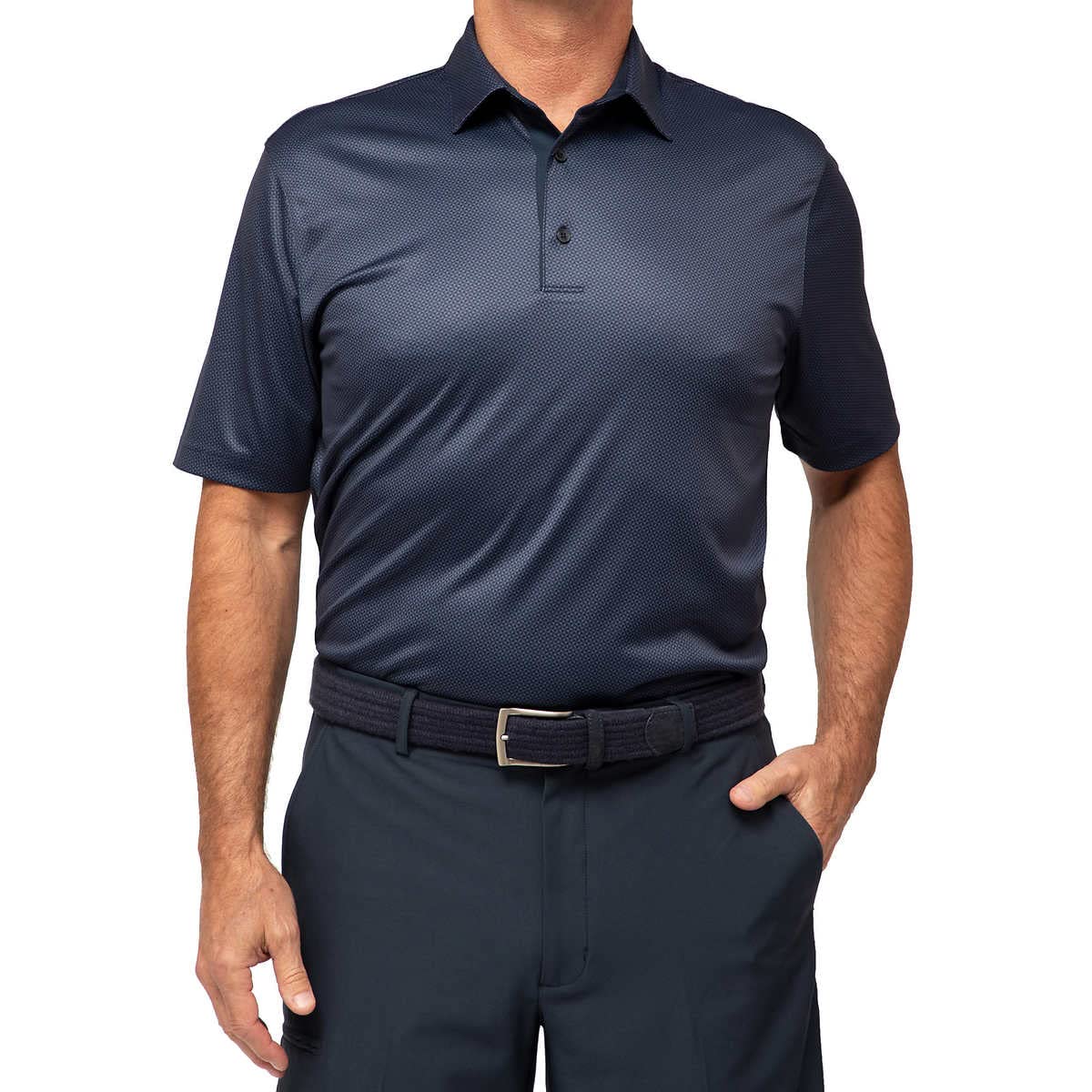Greg Norman Men's ML75 Polo |USA Golf Polo Tshirts for Men | Collared Shirt Men | Polo Shirts for Men - Dark Blue X-Large