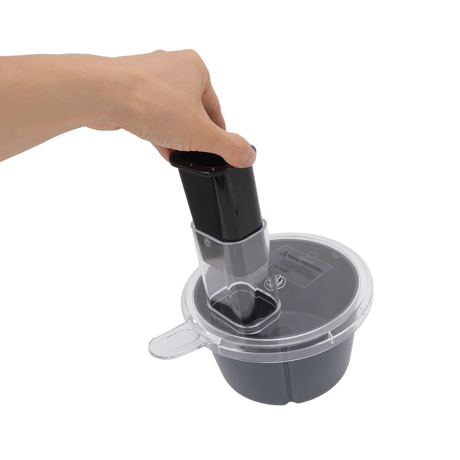 Food Processor Machine Accessories Fit For Vorwerk Thermomix TM5 TM6,Multifunctional Stainless Steel Graters Cutter Slicers with Container Food Processor Helper for Kitchen