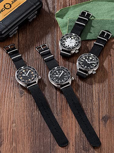 QM Diver 300M Mens WatchSwiss Swiss Movment Analog Stainless Steel Vintage Classcial Ceramic Bezel Saphire Glass 8022 (SM8022D)
