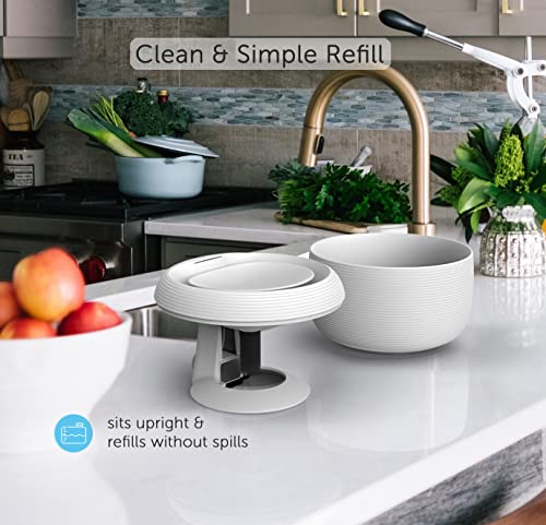 Nugget Smart Pet Drinking Fountain 2.5L for Cats & Dogs | Water Filtration | Silent Pump with Dry-Run Protection | Automatic Dish Cleansing