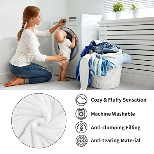 Wuozoi Funny This is fine Dog Flannel Blanket 50''x40'' Ultra-Soft Comfortable Throw Blanket for Bed Sofa Dorm Decor, Gifts