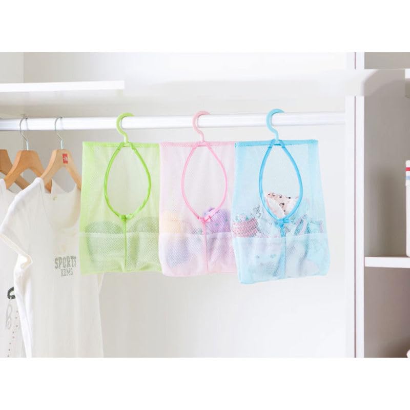 PRETYZOOM Mesh Clothespin Bag Mesh Clothesline Bag Clothesline Bag for Bathroom