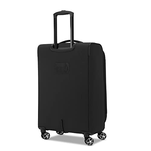 Samsonite Saire LTE Softside Expandable Luggage with Spinners | Black | 3PC (CO/MED/LG)