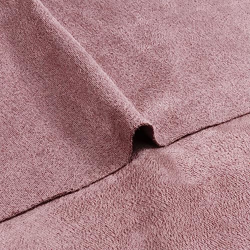 Softer Micro-Suede Fabric 36βx60β Dark Pink Synthetic Suede Sheet More Durable for Interior Upholstery,Sofa,Curtains,Car Seat,DIY Crafts (Dark Pink)
