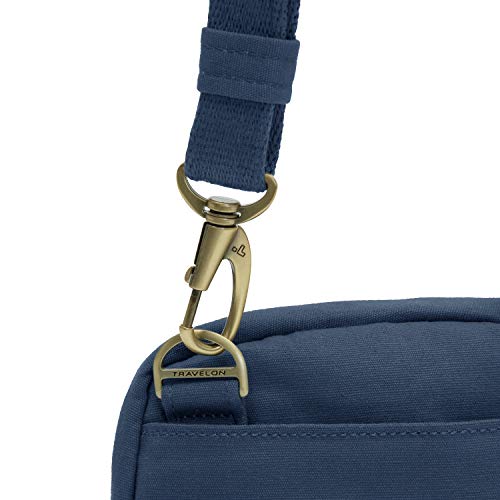 Travelon: Anti-Theft Courier Small N/s Slim Travel Bag - Navy