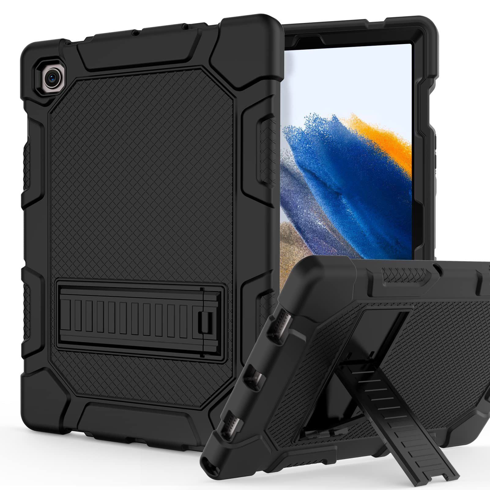 Rantice Galaxy Tab A8 10.5 Case, Samsung Galaxy Tab A8 Case with Kickstand, Hybrid Shockproof Rugged Cover for Samsung A8 Tablet Case 10.5 Inch (SM-X200/X205/X207)