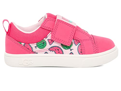 UGG Kids T RENNON Low Watermelon STUFFIE Sneaker, 7 US Unisex Toddler