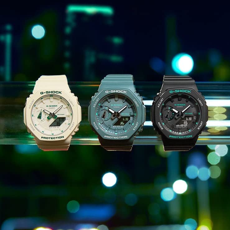 G-Shock GMAS2100GA-7A Women G-Carbon OCTO Slim Limited (White)