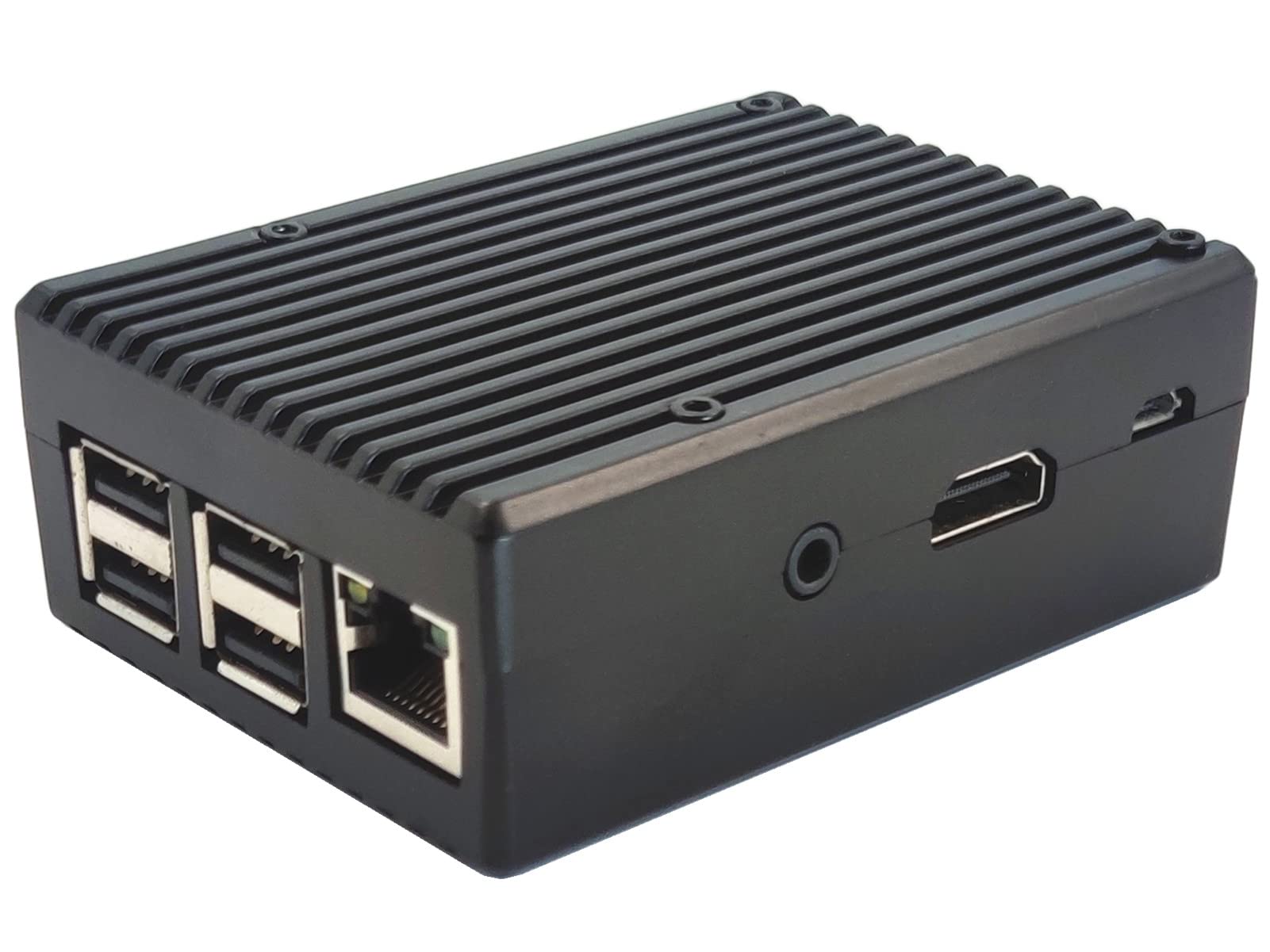 Raspberry Pi 3 B+ Case, Aluminum Alloy Passive Cooling Metal Case for Raspberry Pi 3 Model B+/Raspberry Pi 3 Model B