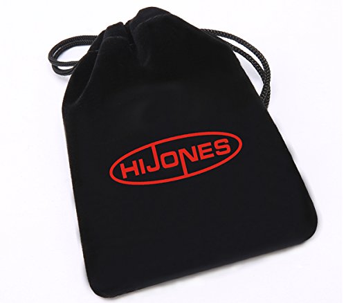 HIJONES Unisex Stainless Steel Personalized Skull Bone 3mm Simple Rock Gothic Ring Size 9