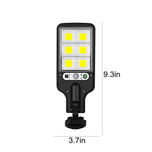 Solar Street Light Solar LED Outdoor Light IP65 Waterproof Street Light, Dusk to Da-wn with LED Light Outdoor Solar Street Light for Square, Yard and Parking & Garden