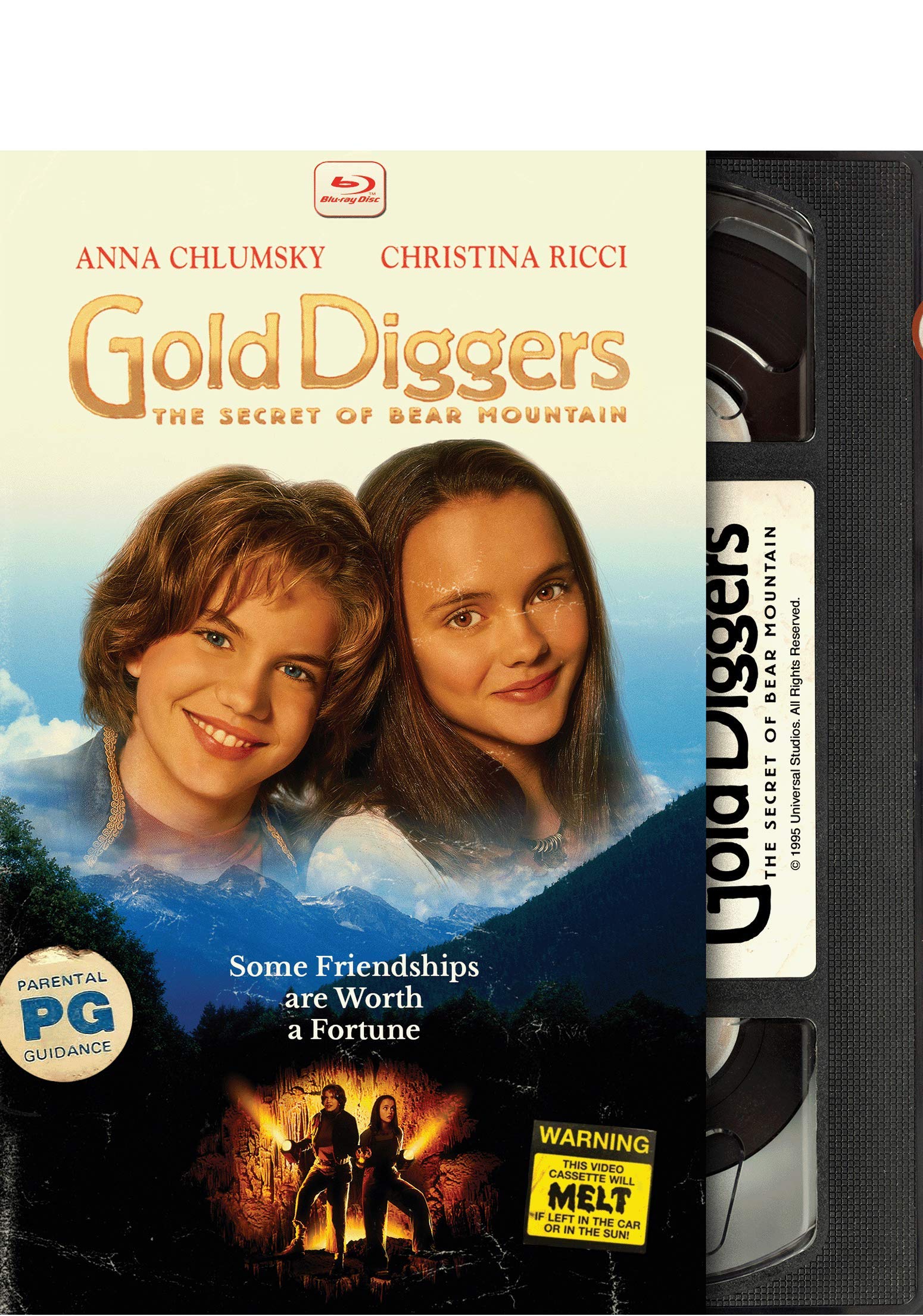 Gold Diggers - The Secret Of Bear Mountain - Retro VHS [Blu-ray]