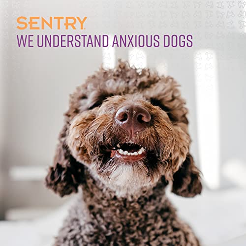SENTRY PET Care Sentry Calming Spray for Dogs, Uses Pheromones to Reduce Stress, Easy Spray Application, Helps Dogs with Separation, Travel, Loud Noises, and Anxiety, Packaging May Vary
