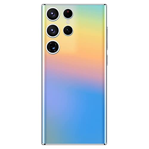 Unlocked Smartphone 2+16G Mobile 6.5 Inch HD Camera Touch Screen Dual SIM Cellphone Smart Phone for Father Childrens Gift (Blue)
