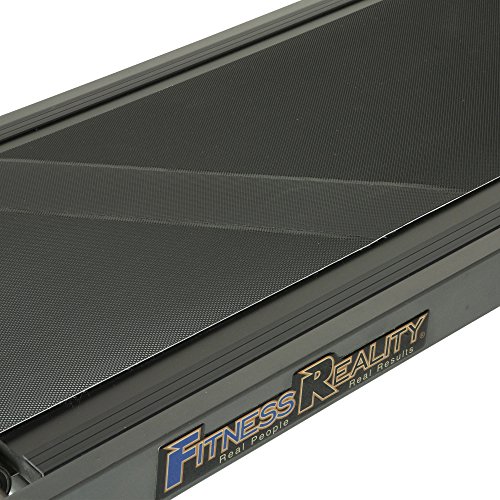 Fitness Reality Tre5000 Compact Folding Electric Treadmill with Heart Pulse