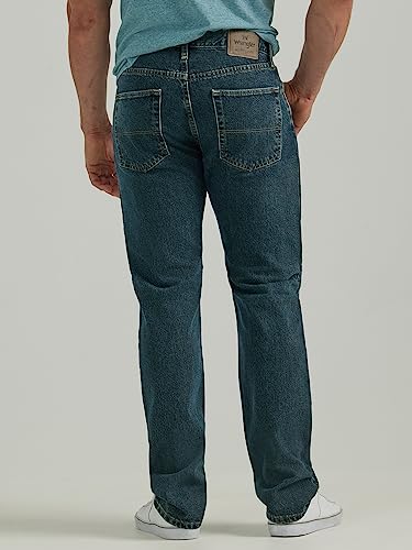 Wrangler Authentics Men's Classic Straight Fit Jean, Antique Dark, 31W X 32L