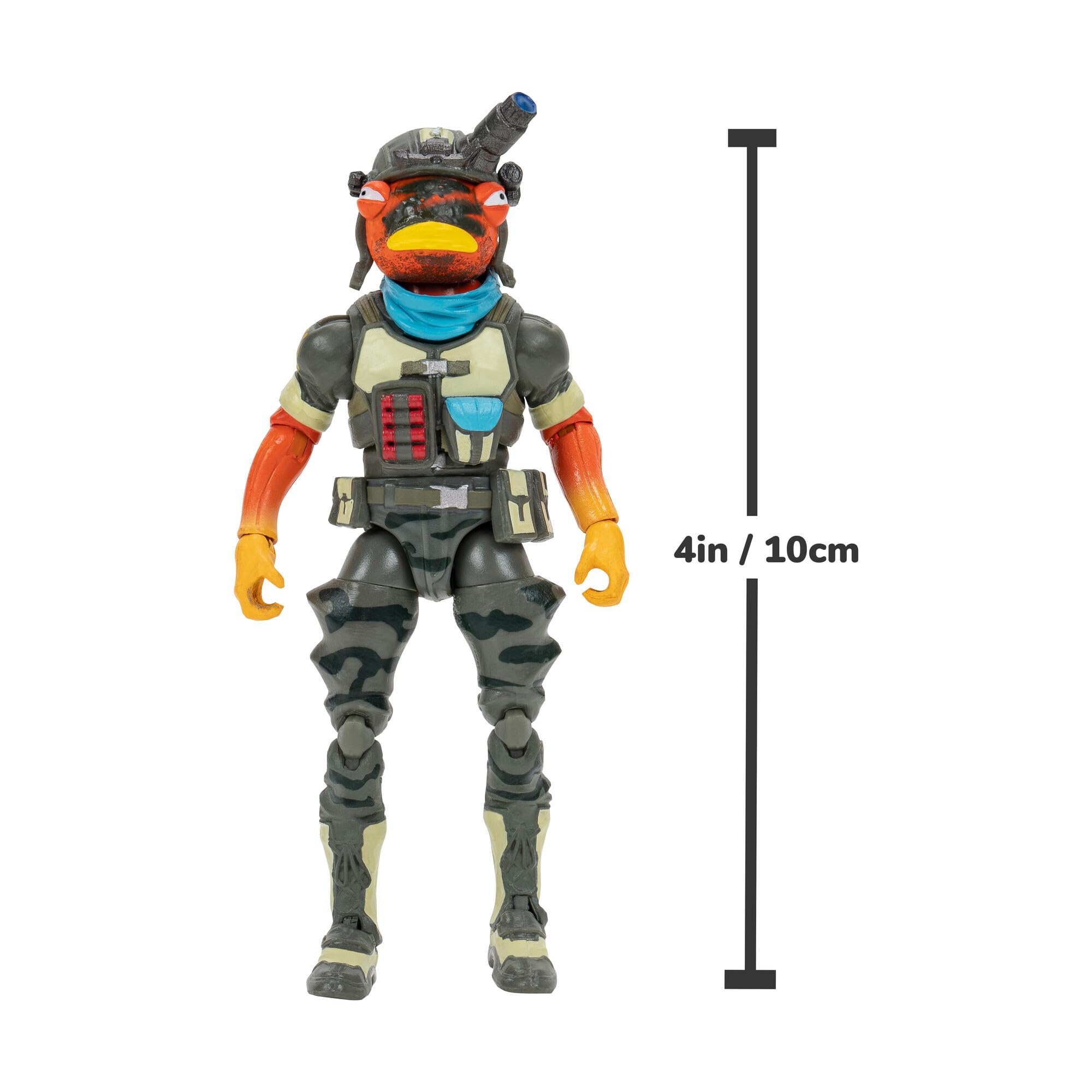Fortnite The Choppa (Seven Wrap) Vehicle - 20-Inch Electronic Helicopter with Spinning Rotors and LED Lights plus Figure and Accessories