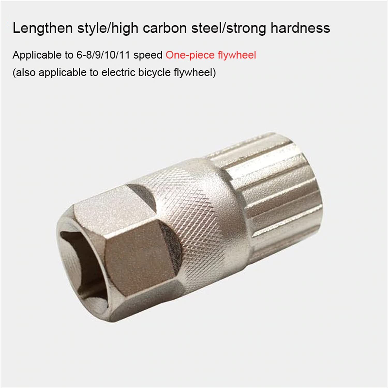 Gowxs Freewheel Removal Tool,Mountain Bicycle Lockring Removal Tool for Sram, Sunrace, Shimano, DNP and Other 6,7,8,9,10,11Speed Freewheel