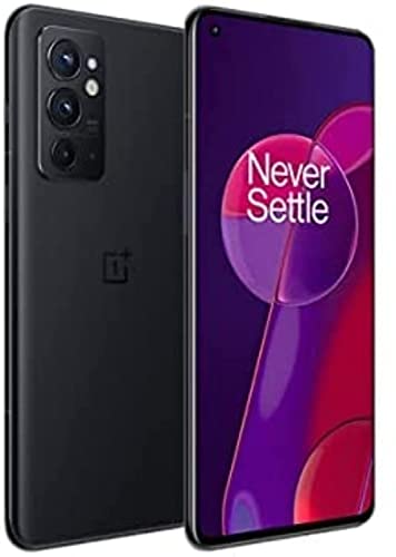OnePlus 9RT 5G Dual MT2110 128GB 8GB RAM Factory Unlocked (GSM Only | No CDMA - not Compatible with Verizon/Sprint) Global ROM | Google Play Installed - Black