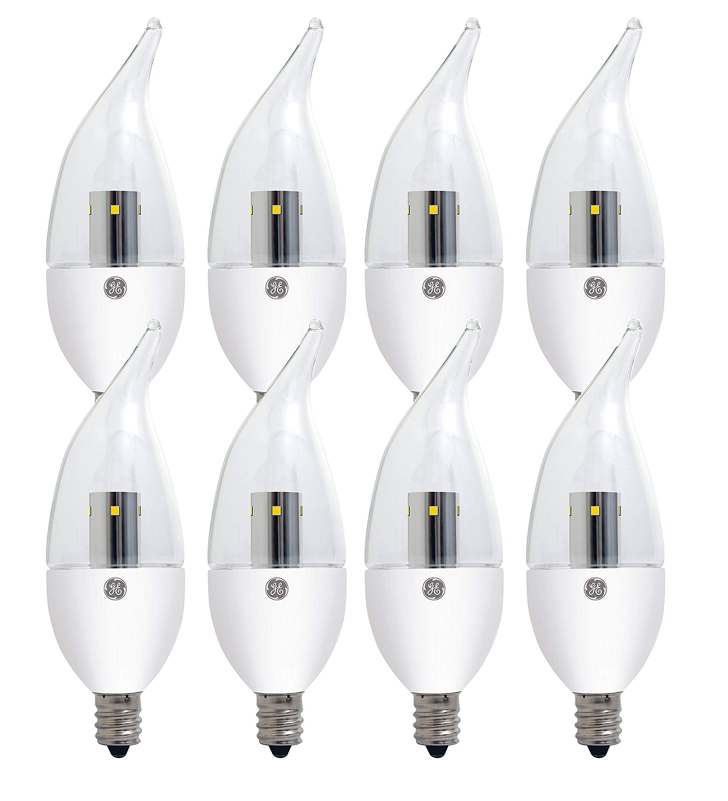 GE Lighting 3.5 Watt (25 Watt Replacement) LED Soft White, Clear Finish Light Bulb